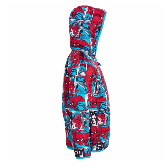 Marvel | Jackets & Coats | Nwt Spiderman Kids Reversible Jacket | Poshmark